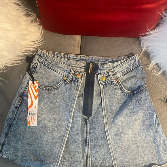 Ksubi | Skirts | Stonewashed Denim Skirt | Poshmark